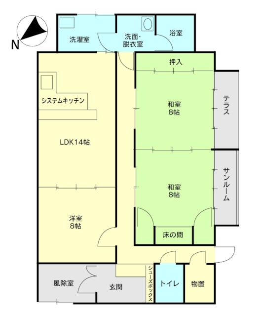【8100.jp(ハトマル.ジェイピー)】富山県魚津市大海寺野の 3SLDK 中古一戸建