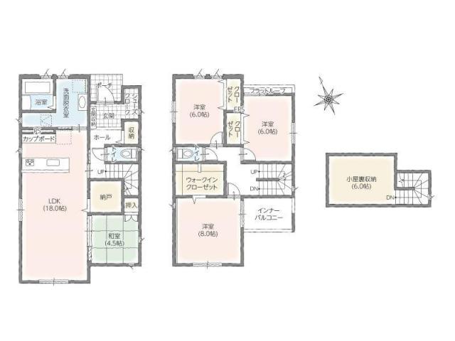 【8100.jp(ハトマル.ジェイピー)】石川県小松市向本折町の 4LDK 新築一戸建