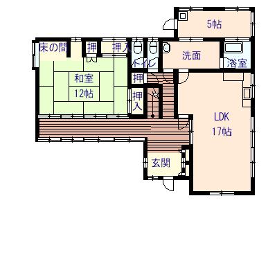 【ハトマークサイト】石川県加賀市大聖寺上福田町の 7LDK 貸家
