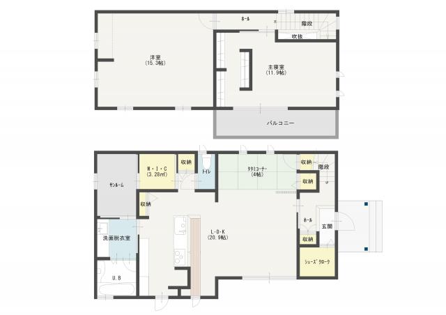 【8100.jp(ハトマル.ジェイピー)】石川県かほく市白尾の 2LDK 中古一戸建