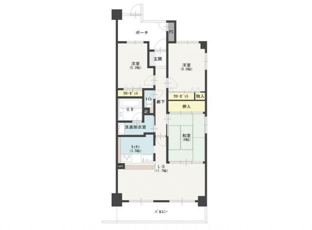 【ハトマークサイト】石川県金沢市富樫1丁目の サーパス富樫304 3LDK 中古マンション