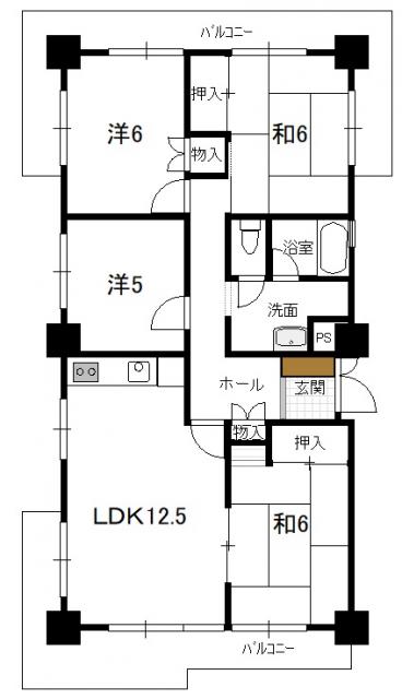【8100.jp(ハトマル.ジェイピー)】石川県金沢市小立野1丁目の 小立野センチュリー501 4LDK 中古マンション