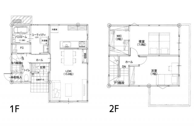 【8100.jp(ハトマル.ジェイピー)】石川県金沢市弥生3丁目の 2LDK 新築一戸建