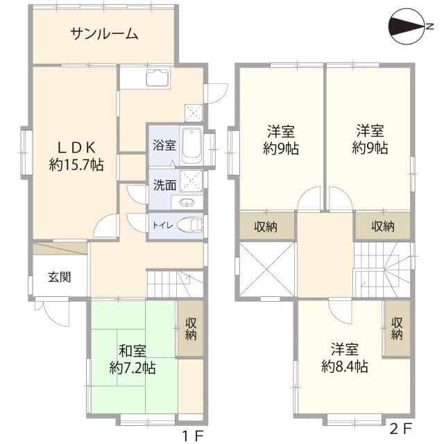 【8100.jp(ハトマル.ジェイピー)】石川県金沢市近岡町の 4LDK 中古一戸建