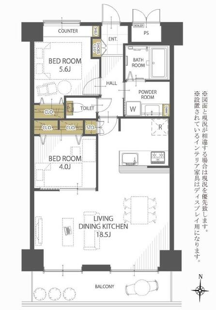【ハトマークサイト】福井県福井市西方2丁目の アパガーデンコート西方305 2LDK 中古マンション