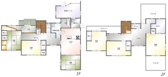 【ハトマークサイト】福井県坂井市三国町黒目の 6LDK 中古一戸建
