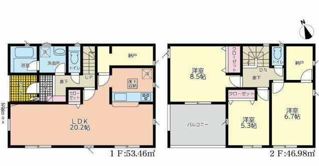 【ハトマークサイト岐阜】静岡県富士市久沢2丁目の 3LDK 新築一戸建
