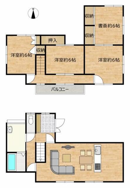 【ハトマークサイト】長野県長野市青木島町大塚の 青木島町大塚 3SLDK 中古一戸建