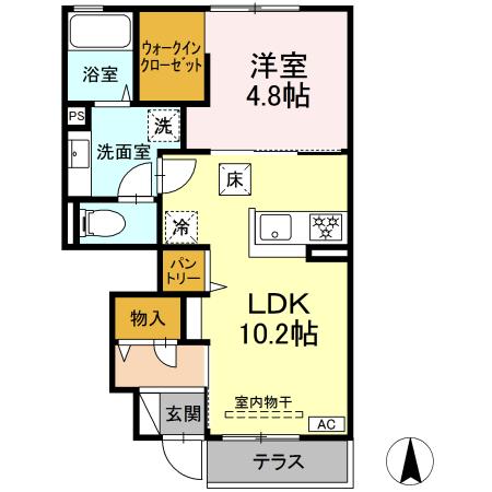 【ハトマークサイト】長野県長野市青木島1丁目の サンガーデン103 1LDK アパート