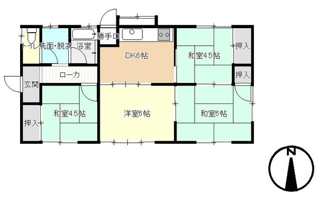 【ハトマークサイト】岐阜県各務原市鵜沼丸子町2丁目の 4DK 中古一戸建