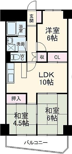 【ハトマークサイト】静岡県浜松市中区住吉2丁目の 3LDK マンション