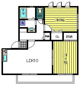 【ハトマークサイト】静岡県静岡市駿河区向敷地6丁目の ラズベリーハウスIII・B棟201 2LDK アパート