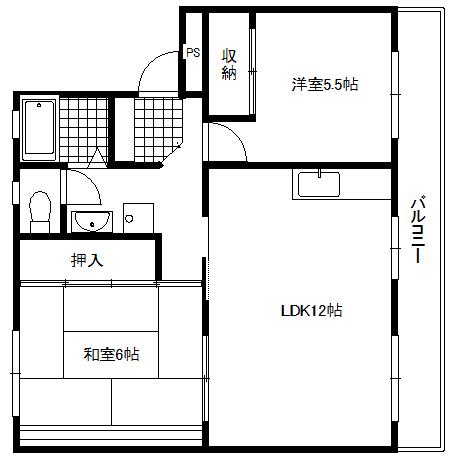 【ハトマークサイト】静岡県富士市石坂の グランドール坂田203 2LDK マンション
