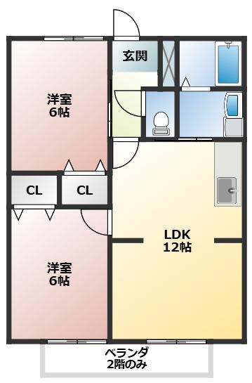 【ハトマークサイト】静岡県富士市今泉の 西木の宮ハイツ202 2LDK アパート