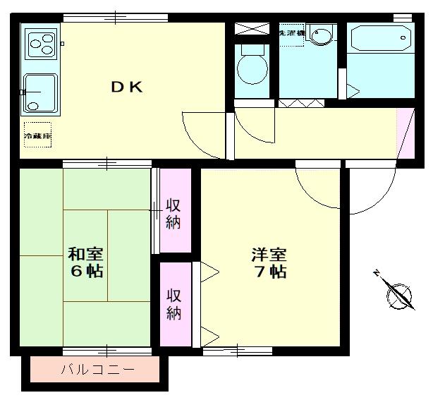 【ハトマークサイト】静岡県裾野市水窪の アムール101 2DK アパート
