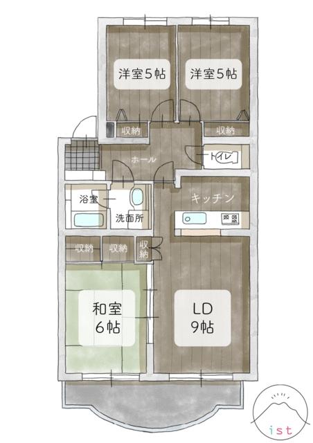 【ハトマークサイト】静岡県富士市厚原の アーバンハイツ厚原 407 3LDK 中古マンション