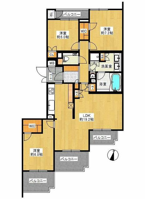 【ハトマークサイト】愛知県名古屋市昭和区山中町1丁目の グランドメゾン山中304 3LDK 中古マンション