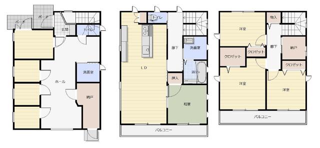 【ハトマークサイト】愛知県名古屋市中村区高道町5丁目の 4LDK 中古一戸建