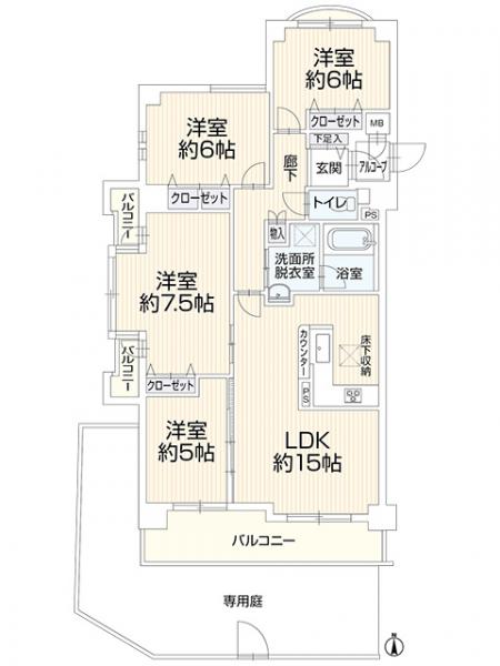 【ハトマークサイト】愛知県岡崎市大樹寺3丁目の アーデル大樹寺101 4LDK 中古マンション