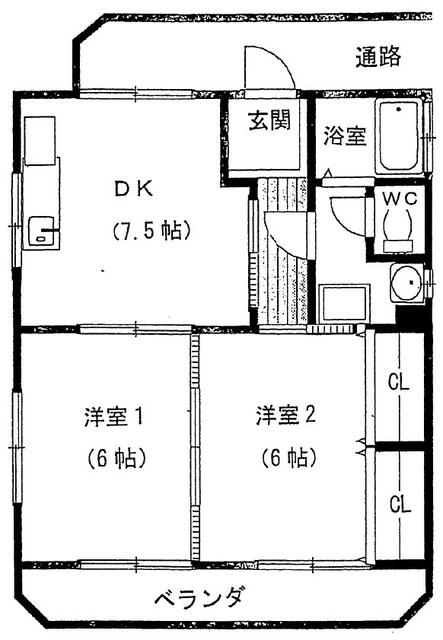 【ハトマークサイト】愛知県豊橋市つつじが丘3丁目の 2DK アパート