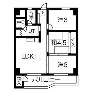 【ハトマークサイト】愛知県名古屋市中区上前津2丁目の 上前津グランドハイツ902 3LDK マンション