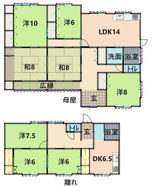 【ハトマークサイト】愛知県田原市堀切町瀬古畑の 5LDK 中古一戸建