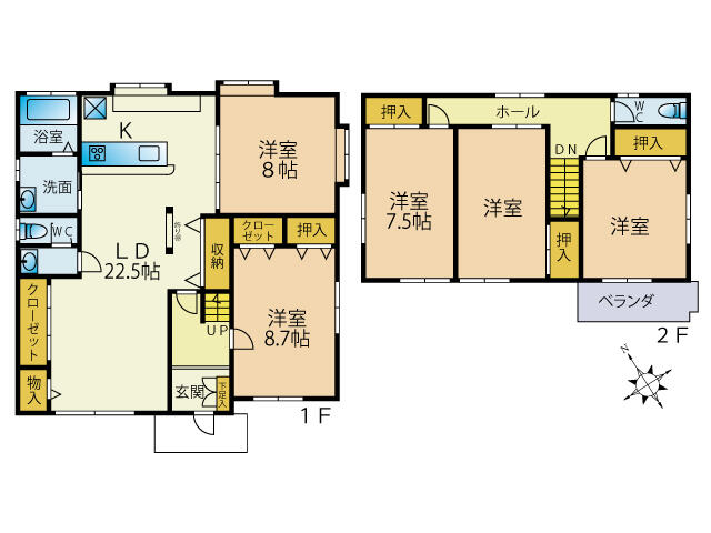 【ハトマークサイト】愛知県日進市梅森台4丁目の 日進市梅森台四丁目中古戸建 5LDK 中古一戸建