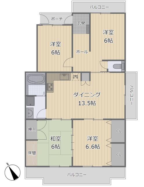 【ハトマークサイト愛知】愛知県刈谷市東刈谷町3丁目の アーバンライフ東刈谷 201 4LDK 中古マンション