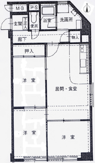 【ハトマークサイト】愛知県名古屋市熱田区野立町1丁目の 3LDK マンション