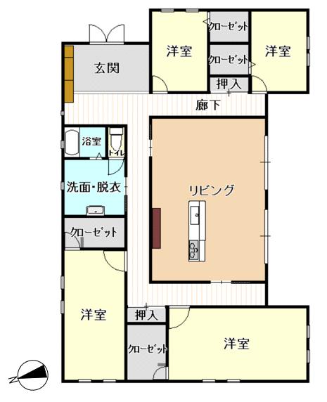 【ハトマークサイト新潟】岐阜県岐阜市石谷の 岐阜市大字石谷 中古住宅（築3年） 4LDK 中古一戸建