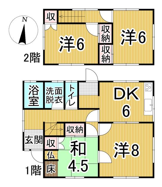 【ハトマークサイト】三重県鈴鹿市国府町の 4DK 中古一戸建