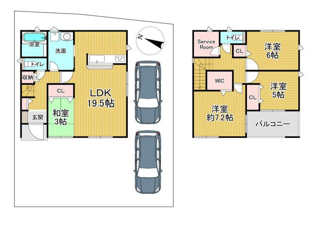 【ハトマークサイト】大阪府泉南市鳴滝1丁目の 3SLDK 中古一戸建