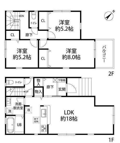 【ハトマークサイト】大阪府茨木市郡3丁目の 茨木市郡3丁目新築一戸建住宅 3LDK 新築一戸建