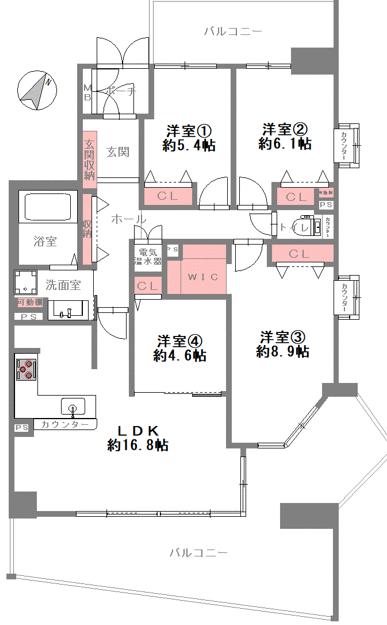 【ハトマークサイト】大阪府枚方市伊加賀西町の リバティパーク枚方B棟- 4LDK 中古マンション