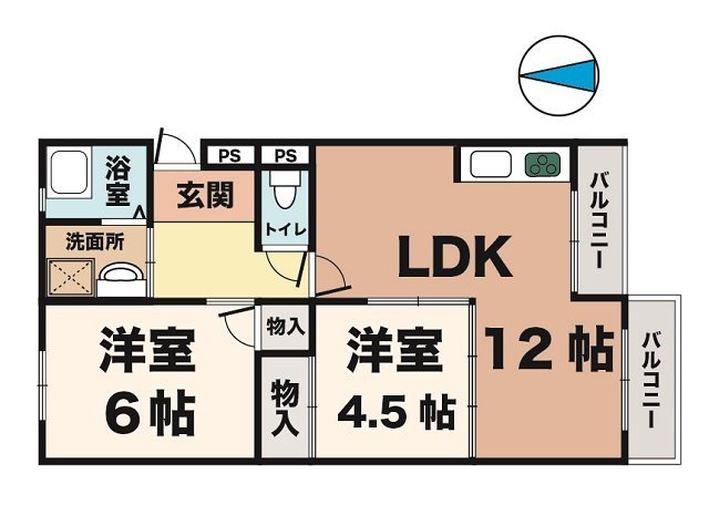 【ハトマークサイト】兵庫県神戸市垂水区霞ヶ丘5丁目の 霞ヶ丘レジデンス102 2LDK マンション