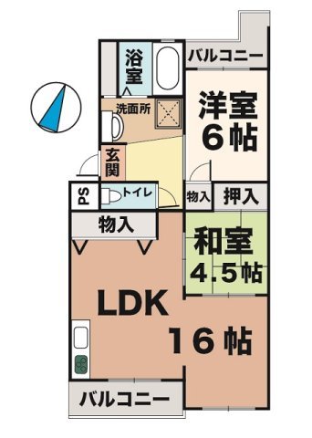 【ハトマークサイト】兵庫県神戸市西区大津和1丁目の パルシティ伊川谷303 2LDK マンション