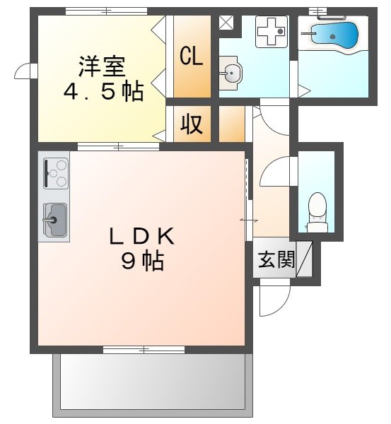 【ハトマークサイト】兵庫県神戸市西区押部谷町栄の アトールさかえ 1LDK アパート