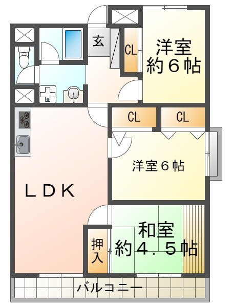 【ハトマークサイト】兵庫県神戸市垂水区霞ヶ丘7丁目の メゾン霞ヶ丘401 3LDK マンション