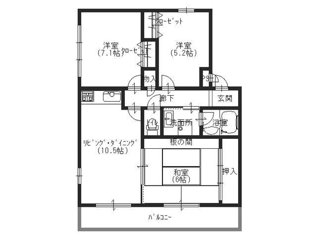 【ハトマークサイト】兵庫県西宮市寿町の ラ・サンテ 101 3LDK マンション
