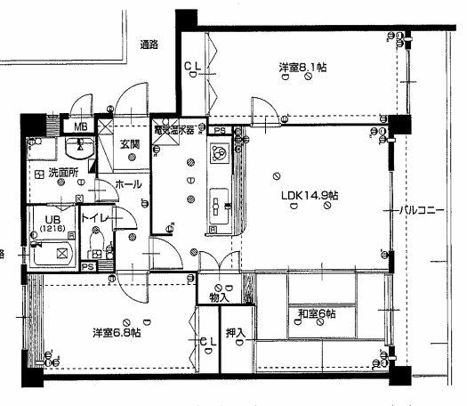 【ハトマークサイト】兵庫県姫路市飾磨区西浜町3丁目の サクラメント西浜 305 3LDK 中古マンション