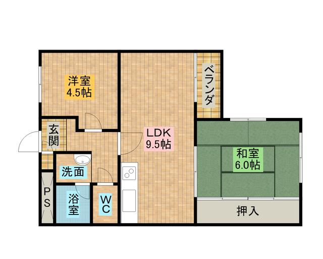 【ハトマークサイト】兵庫県神戸市垂水区舞子台6丁目の ファミリーハイツ舞子台 108 2LDK マンション