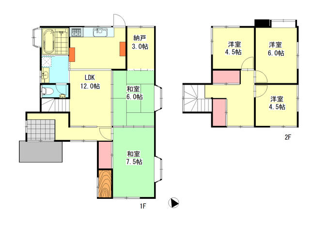 【ハトマークサイト】兵庫県姫路市木場の 5SLDK 中古一戸建