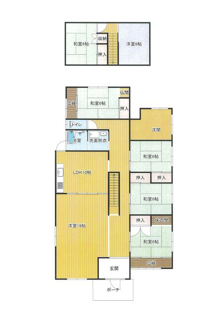 【ハトマークサイト】和歌山県西牟婁郡上富田町市ノ瀬の 7LDK 貸家