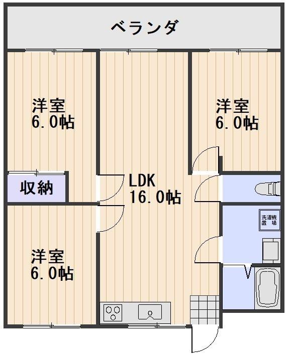 【ハトマークサイト】岡山県岡山市南区並木町2丁目の リレイズ並木町201 3LDK マンション