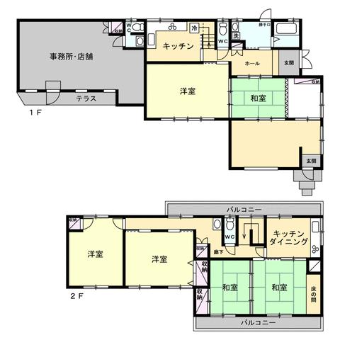 【ハトマークサイト】岡山県岡山市南区箕島の 7LDK 中古一戸建