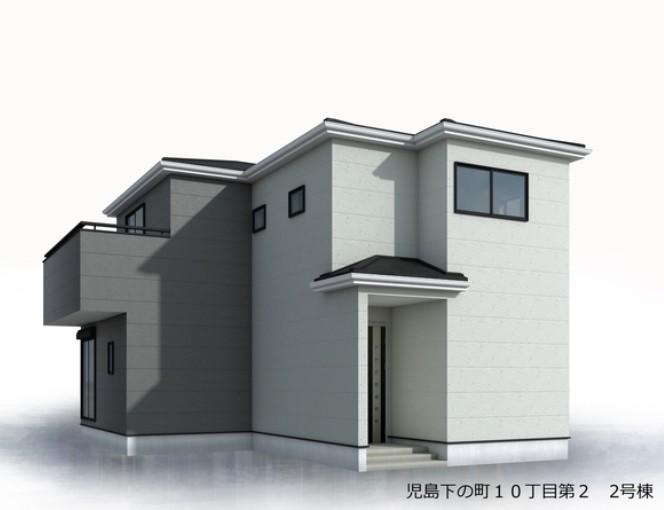 【ハトマークサイト】岡山県倉敷市児島下の町10丁目の リーブルガーデン倉敷市児島下の町10丁目第22号棟2号棟 3SLDK 新築一戸建