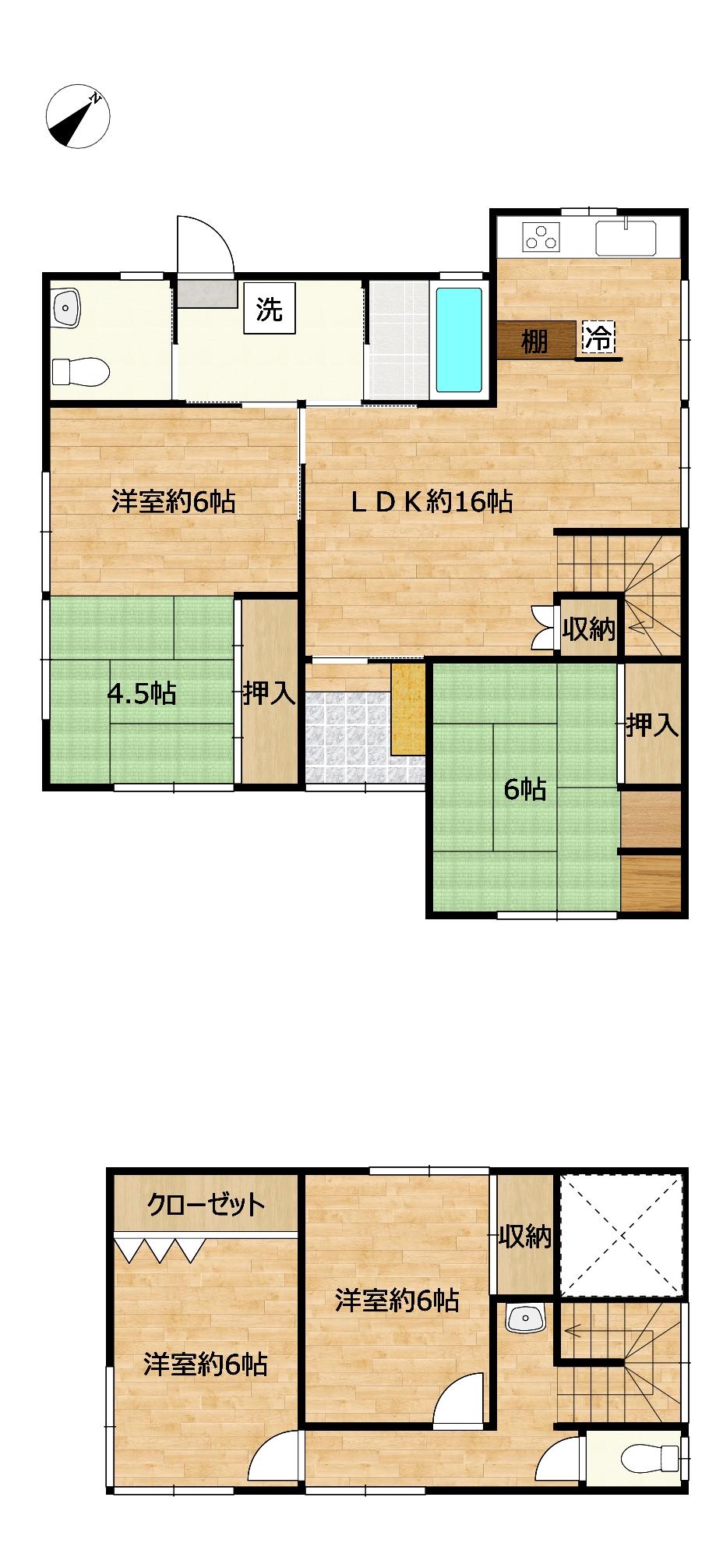 【ハトマークサイト】岡山県真庭市草加部の 4LDK 中古一戸建