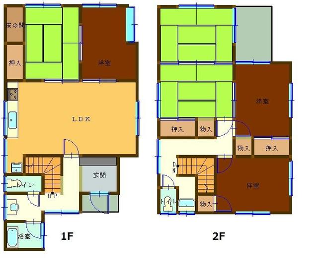 【ハトマークサイト】広島県呉市和庄2丁目の 6LDK 中古一戸建