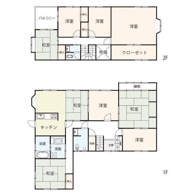 【ハトマークサイト】広島県福山市久松台3丁目の 9LDK 中古一戸建