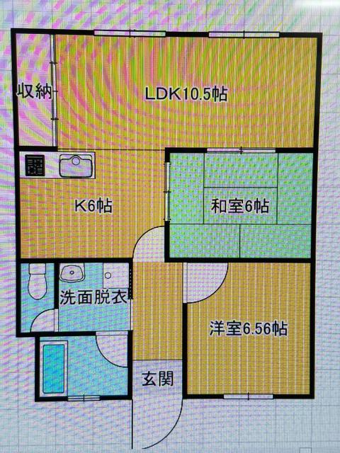 【ハトマークサイト】広島県広島市東区牛田新町1丁目の 保田第一ビル 4F 2LDK マンション